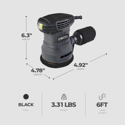 Master mechanic orbital sander store