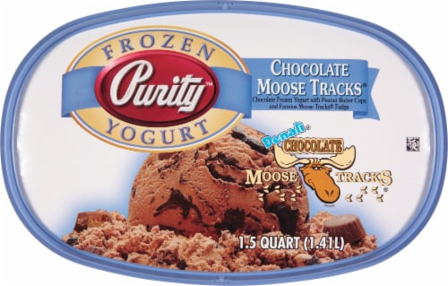 Purity™ Chocolate Moose Tracks Frozen Yogurt Tub 48 Oz Smiths Food