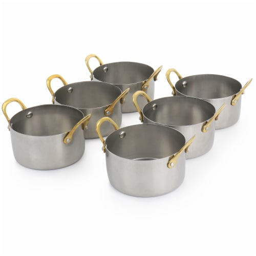 Martha Stewart 6 Piece Mini Vintage Circular Dutch Oven Set With Brass Handle One Size Kroger