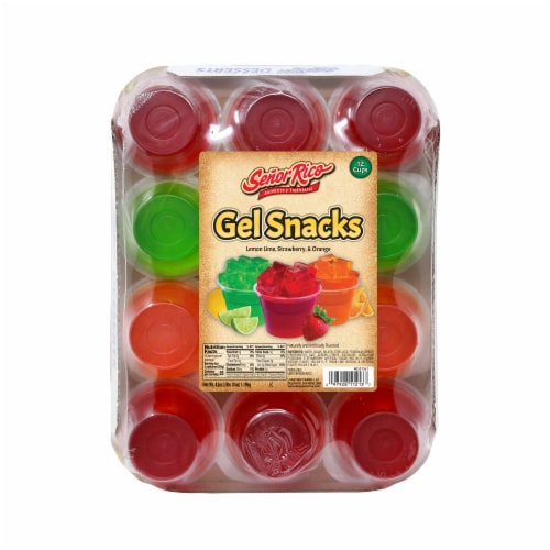 Senor Rico Gelatin Snacks 12 Pk 4 Oz Kroger