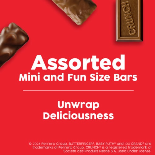 Butterfinger CRUNCH Baby Ruth and 100 Grand Assorted Mini and Fun Size ... Butterfinger CRUNCH Baby Ruth and 100 Grand Assorted Mini and Fun Size ...