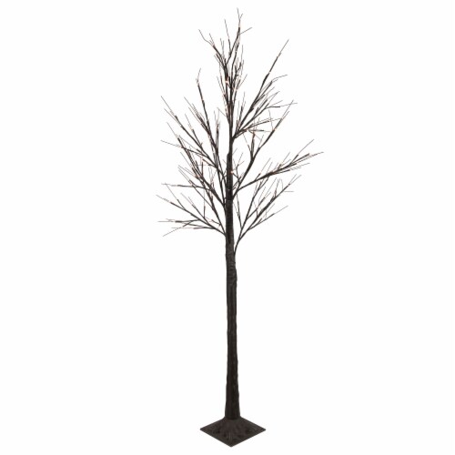 Northlight 6' LED Lighted Brown Christmas Twig Tree - Warm White Lights ... Northlight 6' LED Lighted Brown Christmas Twig Tree - Warm White Lights ...