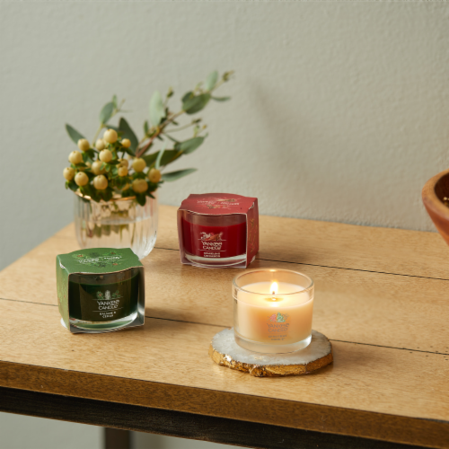 Yankee Candle Signature Votive Mini Candle Jar Christmas Cookie 1.3 oz Pack of 6 6 Pack King Soopers