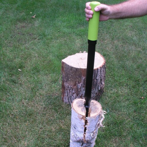Timber Tuff Manual Slide Wedge Hammer Steel Wood Log Splitter Green 4 Pack 4 Piece Harris Teeter