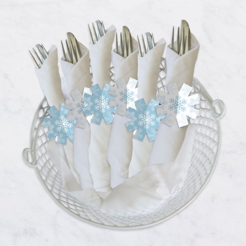 Big Dot of Happiness Winter Wonderland Winter Wedding Paper Napkin ... Big Dot of Happiness Winter Wonderland Winter Wedding Paper Napkin ...