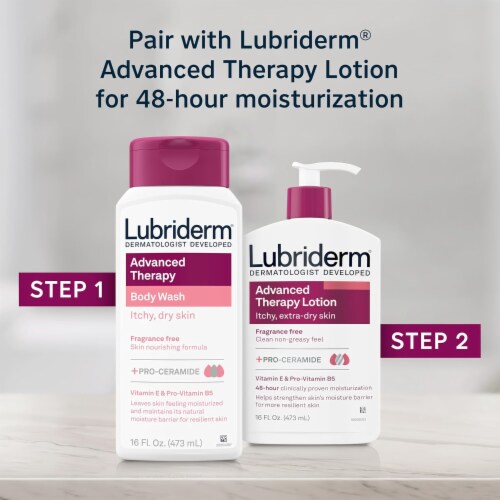 Lubriderm Advanced Therapy Body Wash 16 fl. oz 16 fl. oz Gerbes Super Markets