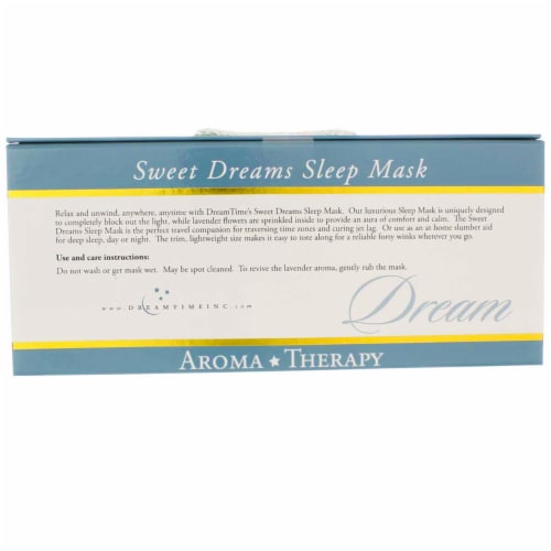 Dreamtime Aromatherapy Sweet Dreams Sleep Mask Cranberry 1 King Soopers