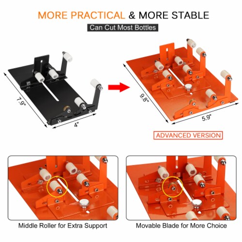 FIXM Version Bottle Cutting Machine for Various Sizes Shapes of Bottle Round Square Oval B 1 unit City Market