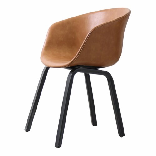 MOS MoBu 18 Plastic Molded Bucket Seat Dining Chair in Tan Brown Set of 2 1 Fred Meyer