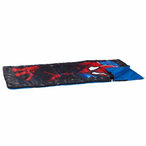 Exxel Marvel Spiderman Youth Sized 3 Season Sleeping Bag Rated to 45 Degrees F 1 Piece Gerbes Super Markets