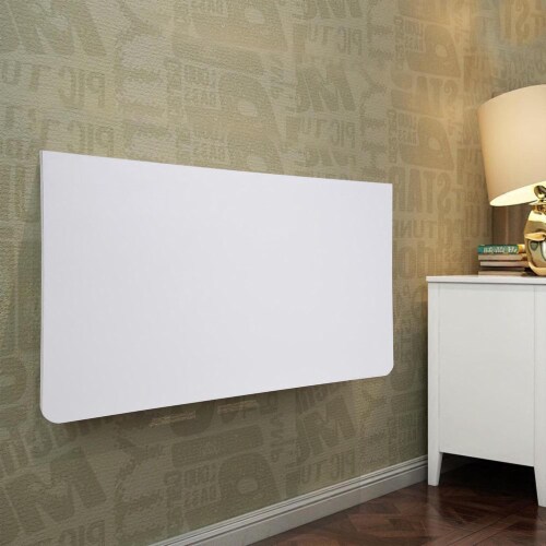 Wall Mounted Floating Folding Computer Desk 23 5/8 x 15 3/4 66lbs ... Wall Mounted Floating Folding Computer Desk 23 5/8 x 15 3/4 66lbs ...