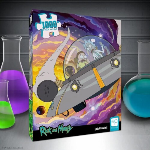 USAopoly Rick And Morty 1000 Piece Puzzle, 1 Unit - Kroger USAopoly Rick And Morty 1000 Piece Puzzle, 1 Unit - Kroger