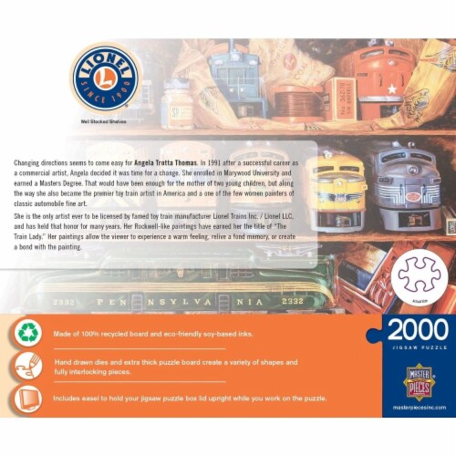 MasterPieces® Lionel Trains Signature Jigsaw Puzzle, 2000 pc - Kroger MasterPieces® Lionel Trains Signature Jigsaw Puzzle, 2000 pc - Kroger