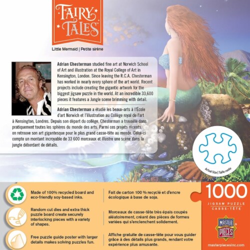 Masterpieces Classic Fairy Tales - Little Mermaid 1000 Piece Jigsaw ... Masterpieces Classic Fairy Tales - Little Mermaid 1000 Piece Jigsaw ...