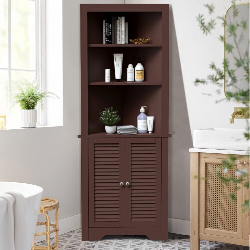 Corner bathroom storage cabinet store