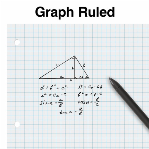 Staples Graph Ruled Filler Paper 8 X 10 1 2 Tr40476b 1 Fred Meyer