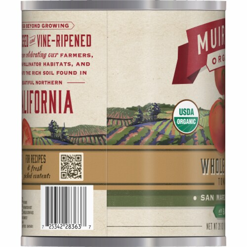 Muir Glen™ Organic San Marzano Style With Basil Whole Peeled Tomatoes ... Muir Glen™ Organic San Marzano Style With Basil Whole Peeled Tomatoes ...