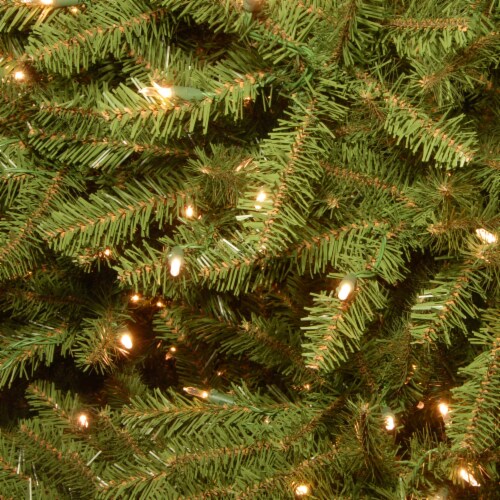 7.5' Prelit Hinged Dunhill Fir Artificial Christmas Tree Clear Lights ... 7.5' Prelit Hinged Dunhill Fir Artificial Christmas Tree Clear Lights ...
