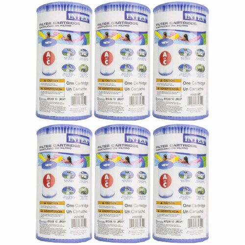 Intex 18' x 48 Inflatable Above Ground Pool Set with Filter Cartridges ... Intex 18' x 48 Inflatable Above Ground Pool Set with Filter Cartridges ...