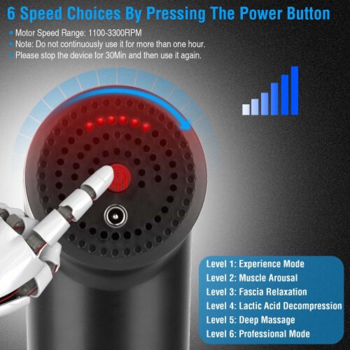Rechargeable Percussion Massage Gun For Leg 1 Set City Market