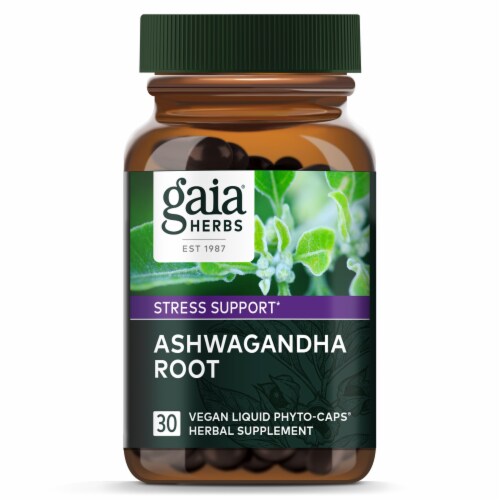 Gaia Herbs® Ashwagandha Root Vegan Liquid Phyto Caps® Herbal Supplement
