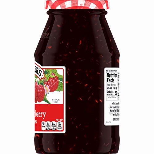 Smucker's Red Raspberry Preserves 32 oz (Pack of 18), 18 pack - Kroger Smucker's Red Raspberry Preserves 32 oz (Pack of 18), 18 pack - Kroger