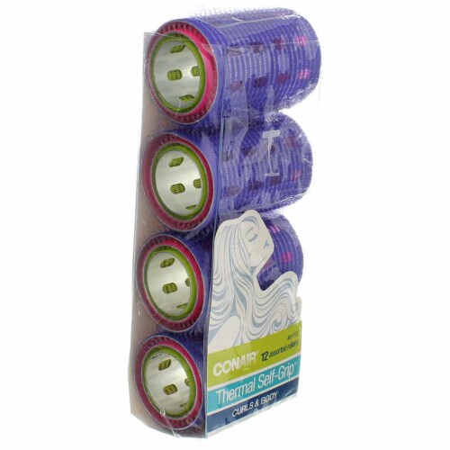 Conair Thermal Self Grip Rollers Assorted Sizes (Pack of 2), 2 packs ... Conair Thermal Self Grip Rollers Assorted Sizes (Pack of 2), 2 packs ...