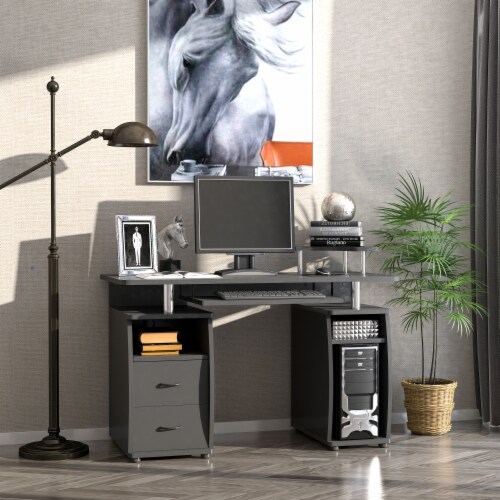 Desktop computer and printer table store