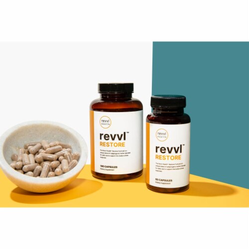 Revvl Health Restore Balance Blend Of Adaptogens Rhodiola Rosea