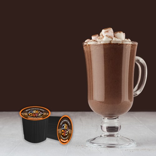 Crazy Cups Molten Chocolate Souffle Caffeinated Hot Cocoa Pods 22 ct City Market