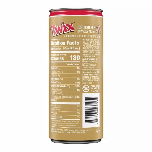 Victor Allen's Coffee Twix Ready-to-Drink Iced Coffee, 8 Fluid Ounce ... Victor Allen's Coffee Twix Ready-to-Drink Iced Coffee, 8 Fluid Ounce ...