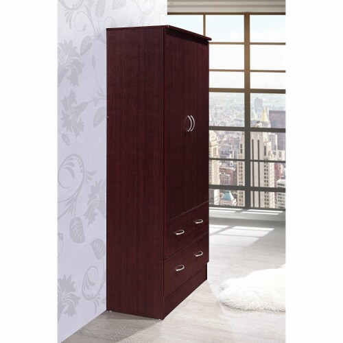 Hodedah 2 door 2 drawers store
