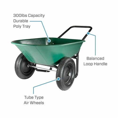Marathon dual wheel wheelbarrow store