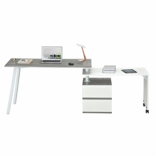 Techni mobili rotating multi positional modern desk store