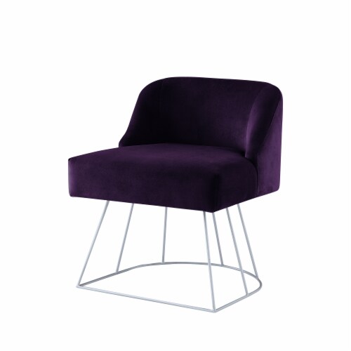 Purple vanity chair store