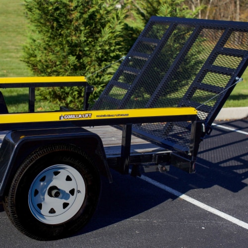 Gorilla Lift 2 Sided Tailgate Utility Trailer Gate And Ramp Lift Assist System 1 Piece Fred Meyer