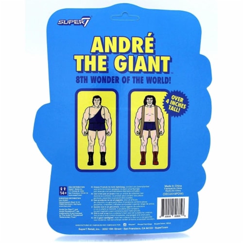 Wwe Andre The Giant Wsling Reaction Figure Wrestling Can Of Beer Super7 1 Unit Frys Food Stores