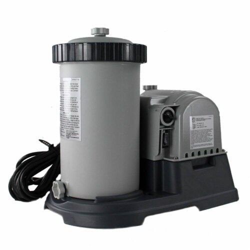 Intex Krystal Clear 2500 GPH Pool Filter Cartridge Pump With Timer (2 ... Intex Krystal Clear 2500 GPH Pool Filter Cartridge Pump With Timer (2 ...