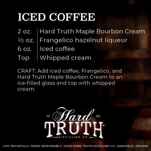Hard Truth Maple Bourbon Cream 750 Ml Kroger