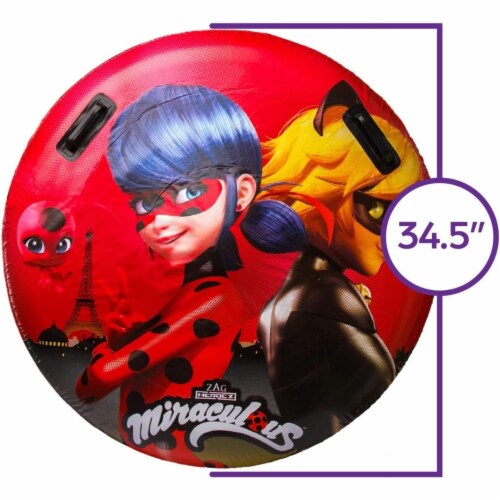 Miraculous Ladybug And Cat Noir Ring Float Pool Raft Inflatable Tube 30