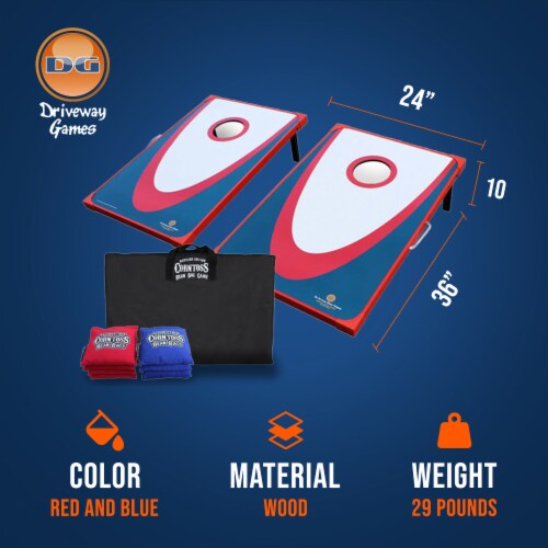 Driveway Games Backyard Edition Corntoss Bean Bag Cornhole Game With Carry Bag 1 Piece Fred Meyer
