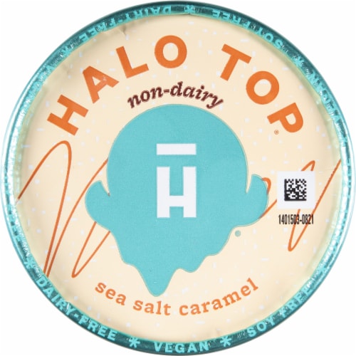 Halo Top® Dairy-Free Soy-Free Vegan Sea Salt Caramel Frozen Dessert, 1 ... Halo Top® Dairy-Free Soy-Free Vegan Sea Salt Caramel Frozen Dessert, 1 ...