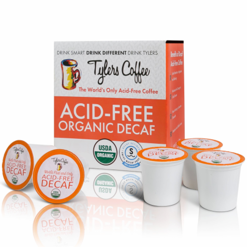 Tyler's Coffee No Acid Coffee Pods - 16 Pods of Caffeinated Coffee ... Tyler's Coffee No Acid Coffee Pods - 16 Pods of Caffeinated Coffee ...