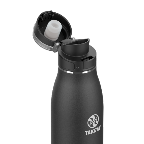 Takeya® Traveler Flip Top Water Bottle Onyx 25 Oz Qfc