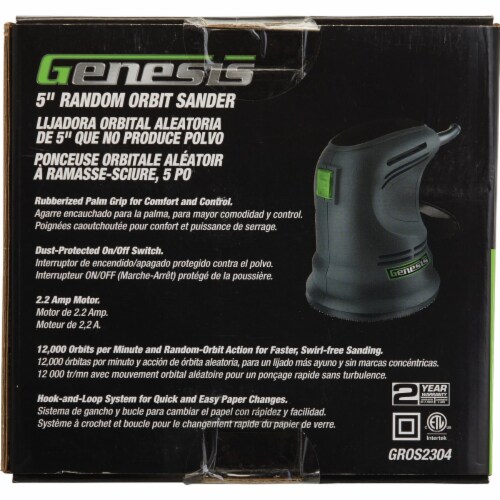 Genesis 5 In. 2.2A Random Orbit Sander GROS2304 1 Fred Meyer