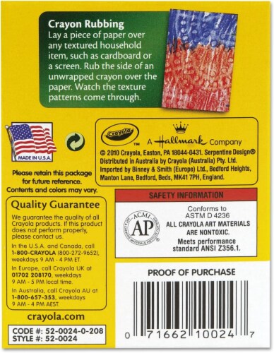 Crayola(R) Assorted Color Crayon Set, 24-Count Box, 24-Count Box - Fry ... Crayola(R) Assorted Color Crayon Set, 24-Count Box, 24-Count Box - Fry ...