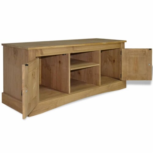vidaXL TV Stand Mexican Pine Corona Range 47.2 x15.7 x20.5 1 Pay Less Super Markets