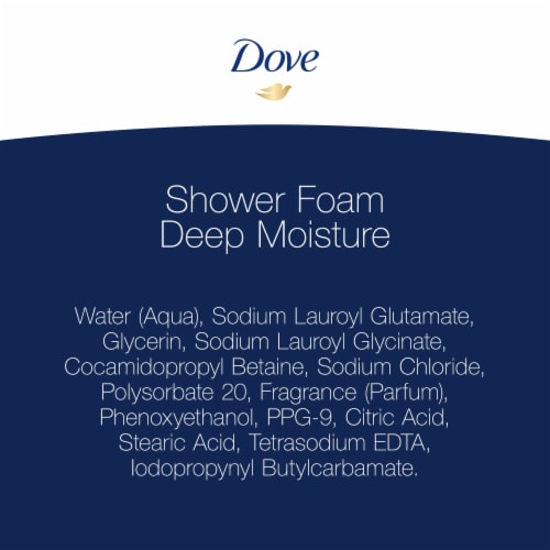 Dove Shower Foam Deep Moisture Foaming Body Wash 4 Count 54 Fl Oz Kroger