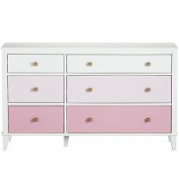 3 drawer monarch hill poppy pink and white dresser store