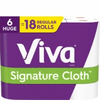 Viva Signature Cloth Choose A Sheet Paper Towels 6 rolls Harris Teeter